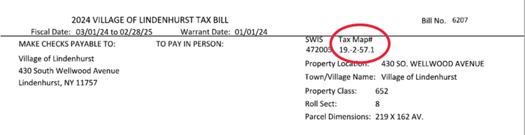 ONLINE PAYMENT PORTAL FOR 2025 VILLAGE TAXES